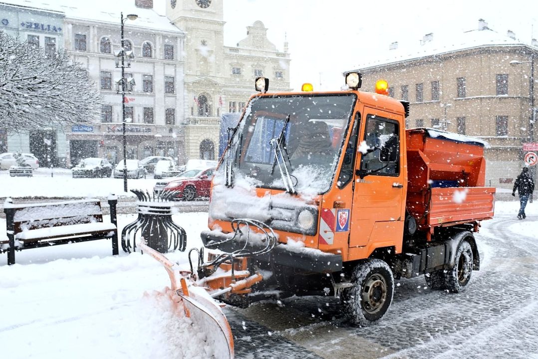První sníh - Turnovsko v akci